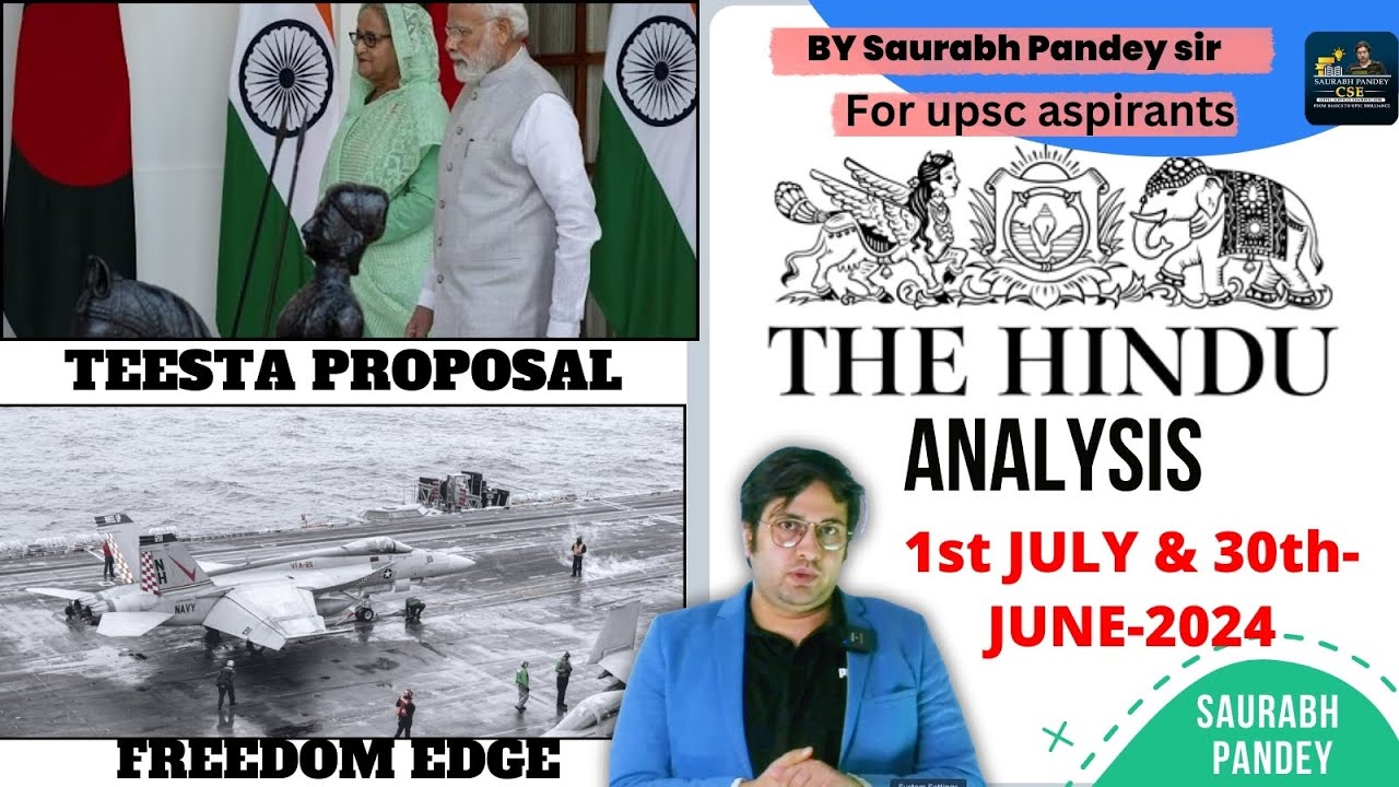 The Hindu Editorial & News Analysis I Freedom edge I 1ST JULY 2024 ...