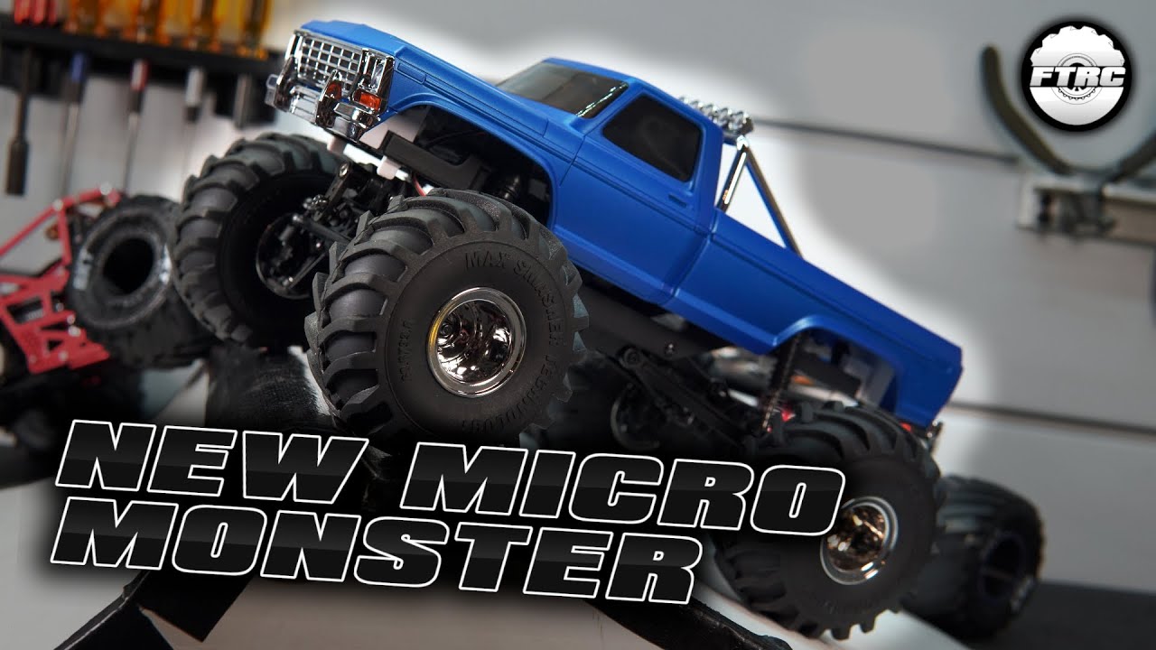 A New RTR Micro Monster Truck | FMS 1/24 Max Smasher!! - YouTube