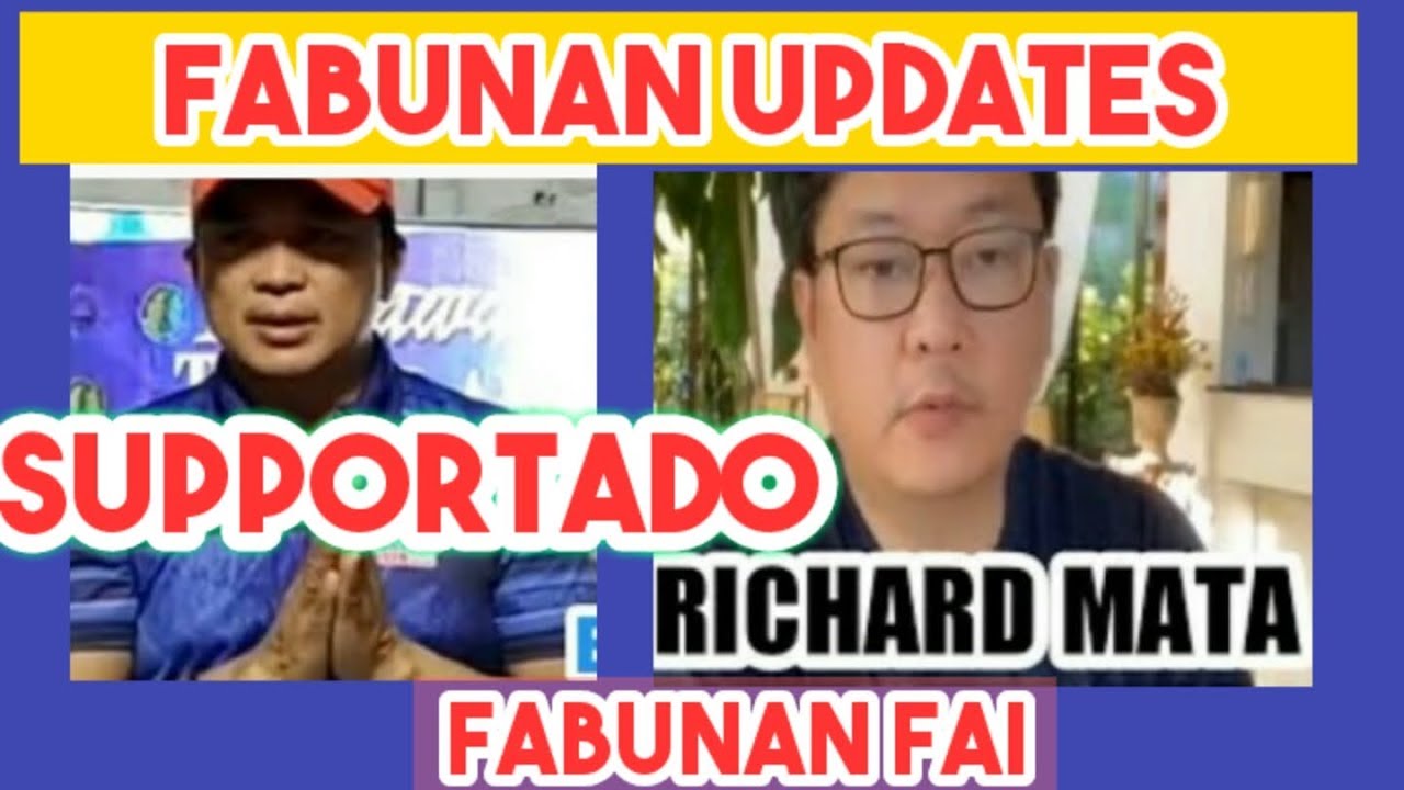 Dr.Richard Mata Explain supportado sa FUBANAN - YouTube