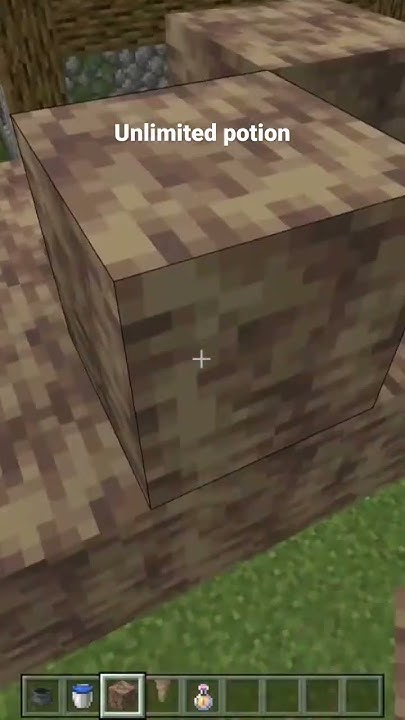 How to get unlimited potion in Minecraft bedrock edition #shorts # ...