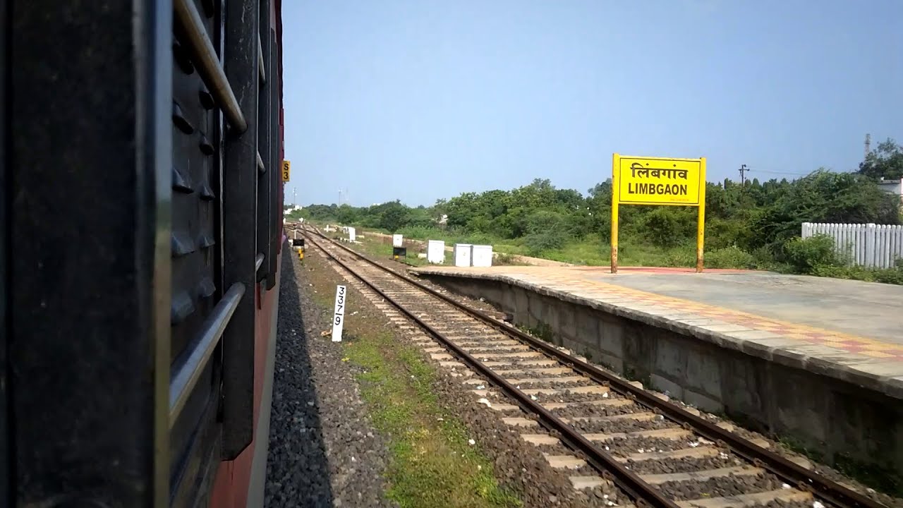 Train Skipping Limbgaon #limbgaon #train #railjourney #trainjourney ...