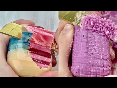 ASMR SOAP- 1 HOUR/ Cutting dry soap/ soap CUBES/ Relax sound/ Резка мыла 1 ЧАС