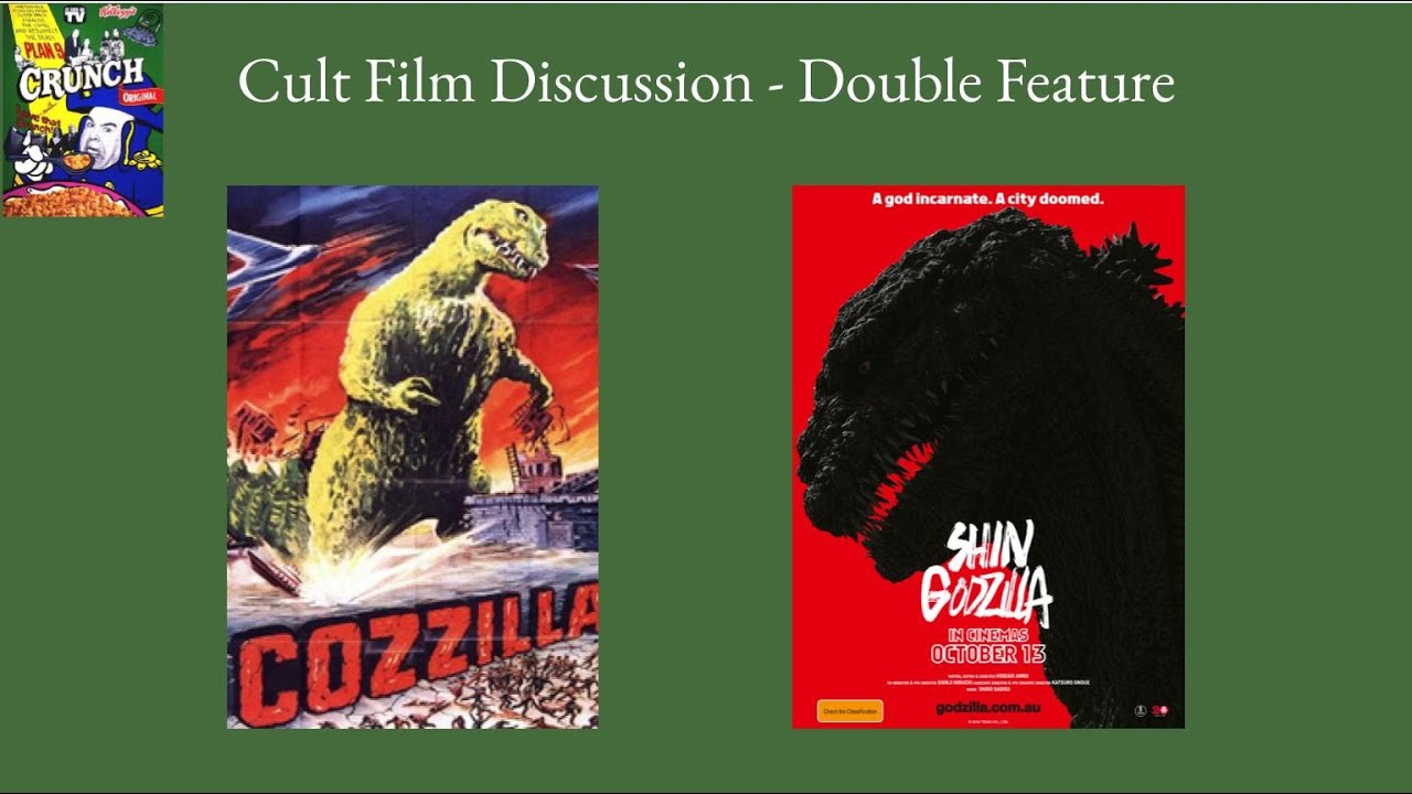 Cozzilla And Shin Godzilla, Plan9Crunch Cult Film Discussion Double ...