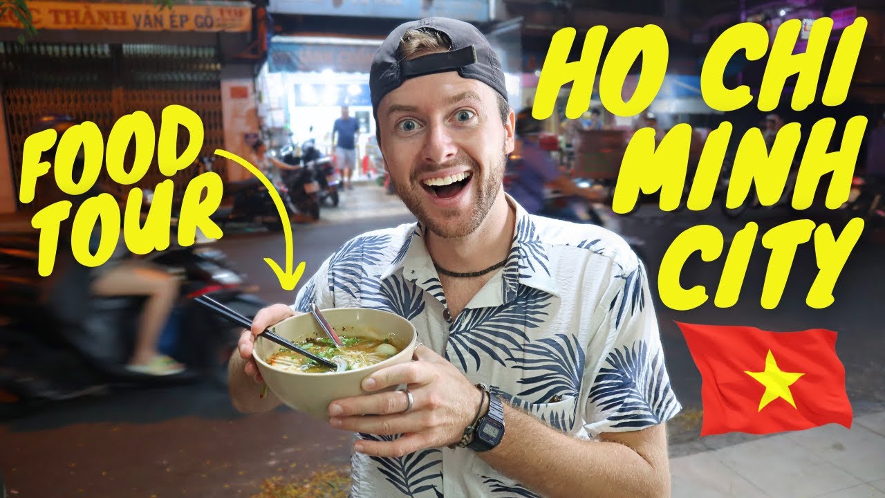 HO CHI MINH CITY FOOD TOUR | SCOOTER TOUR VIETNAM - YouTube