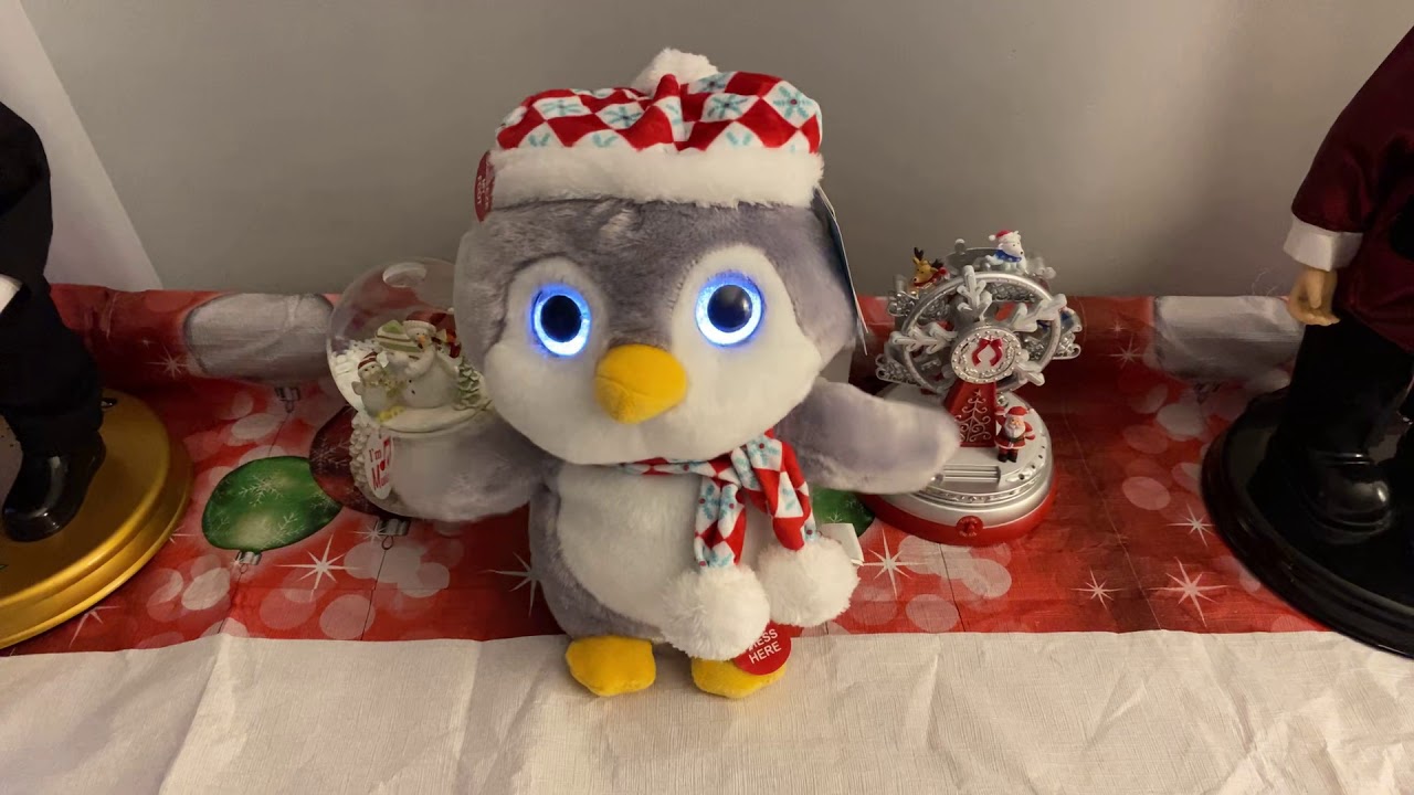 Cuddle Barn Sparkles Animated Penguin - YouTube