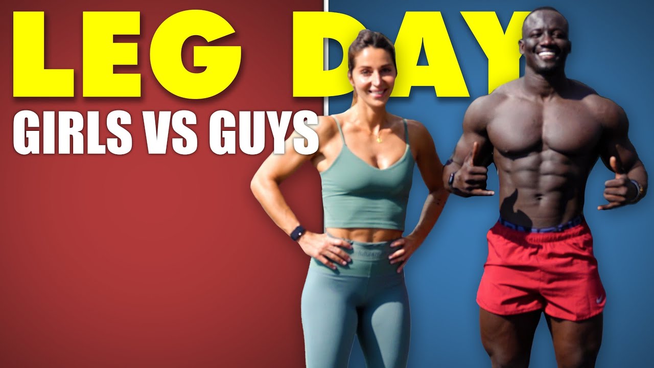 Secrets To Lean And Defined Legs Like A Fitness Model - YouTube