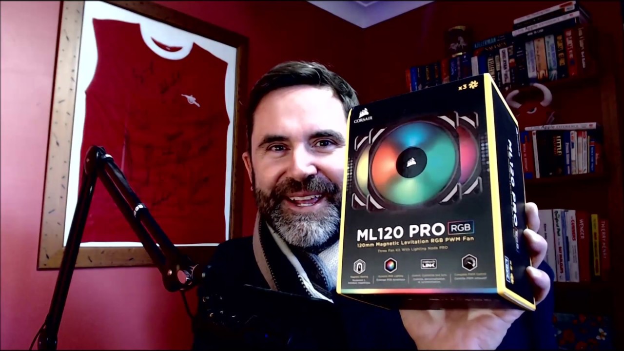 Corsair ML120 unboxing and test - is push/pull worth it? - YouTube