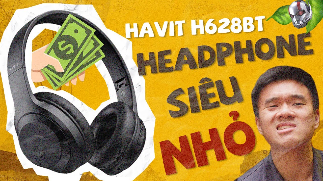 Headphone "SIÊU NHẸ" cho học sinh, sinh viên! | Review headphone Havit ...