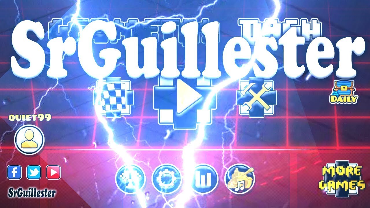 SrGuillester By QuieX_99/ Geometry Dash 2.11/ Android y steam - YouTube