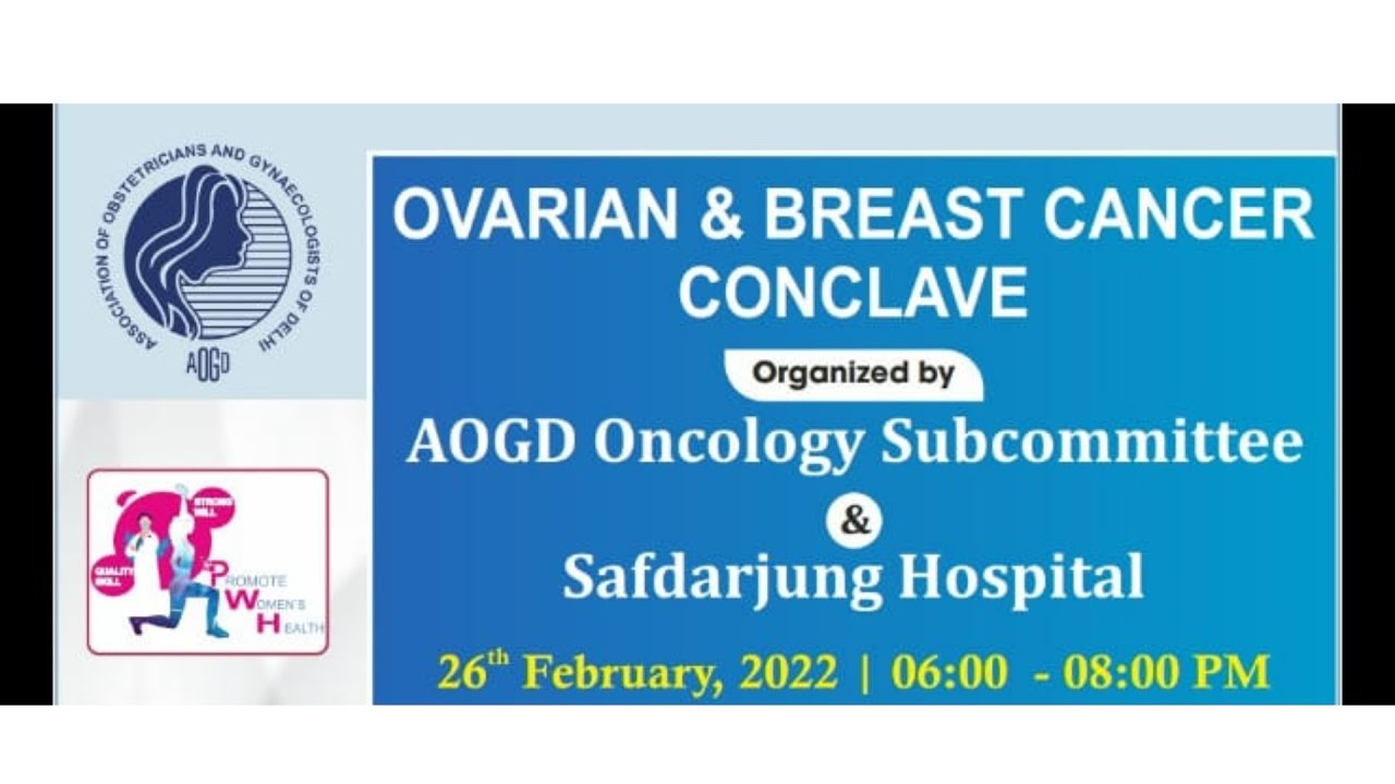 AOGD Webinar on Ovarian And Breast Cancer Conclave - YouTube