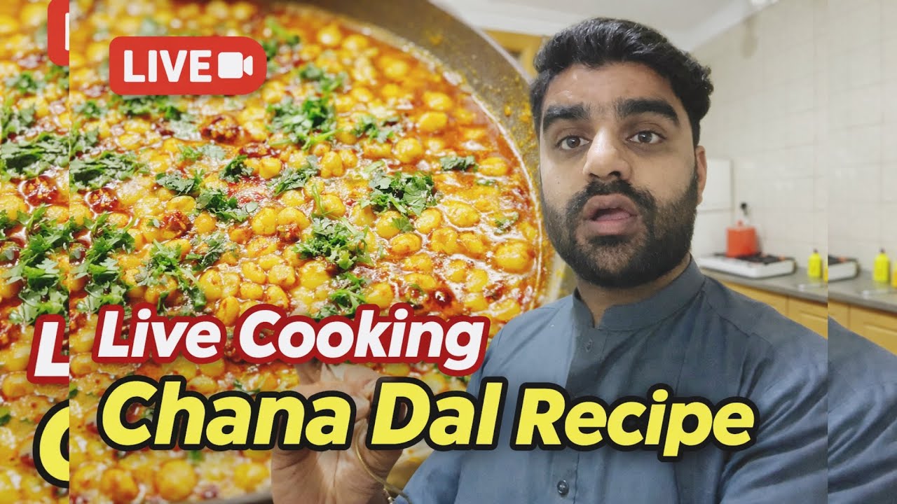Live Cooking | Delicious Chana Dal Recipe | Simple & Tasty Home Style ...