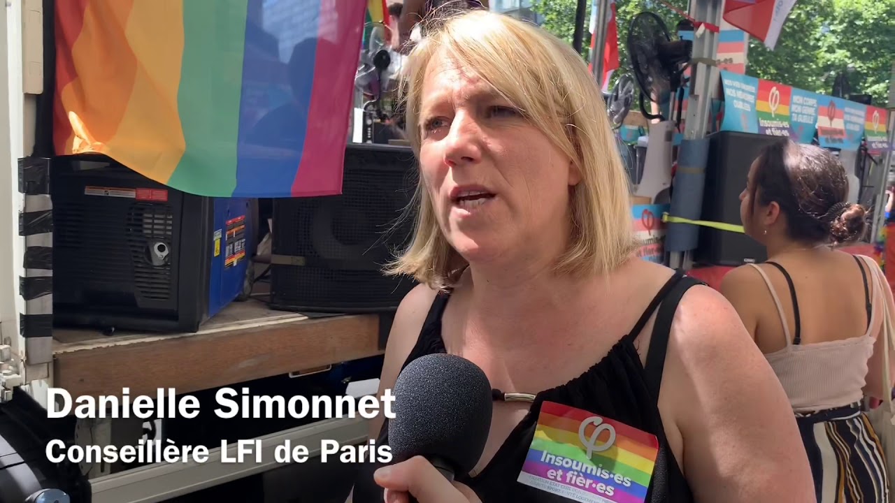 Danielle Simonnet candidate à la Mairie de Paris - YouTube