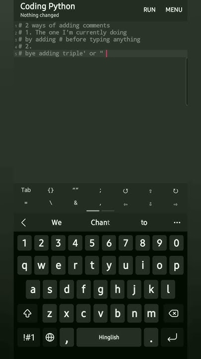 2 Ways Of Adding Comments Basic Pythonprogramming Coding Easy 2ways Codingpython