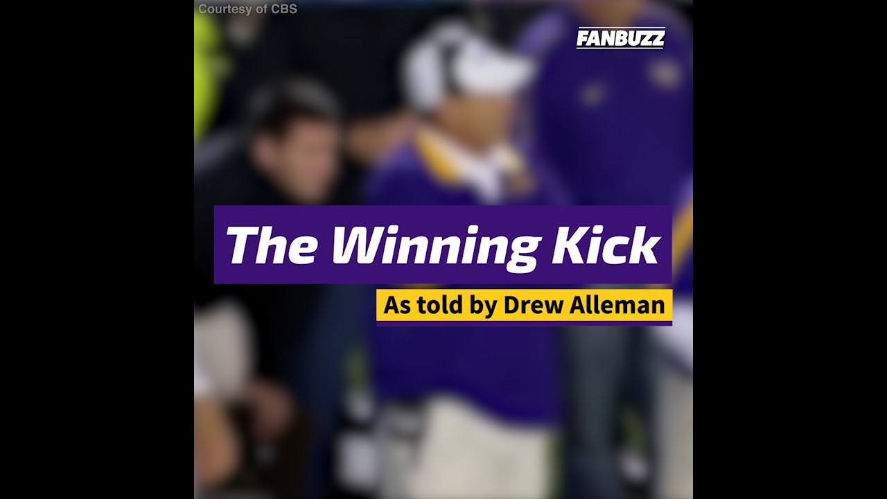 "The Winning Kick" - As Told By Drew Alleman - YouTube