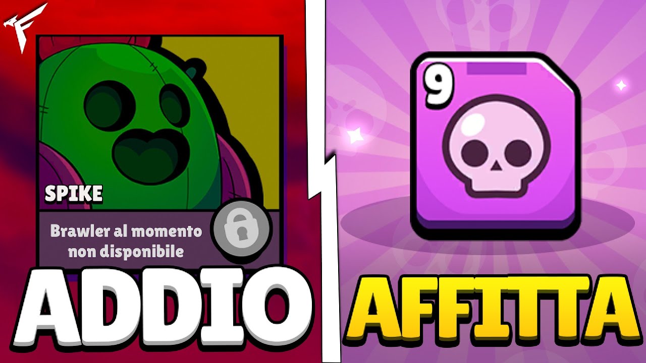 AFFITTARE BRAWLER?! SPIKE ELIMINATO?!😱Brawl Stars - YouTube