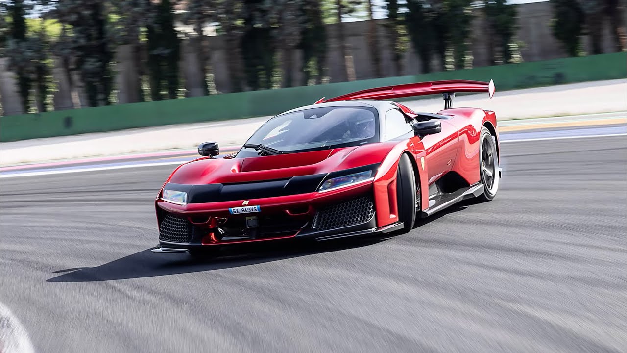 New Ferrari F80 Acceleration & Active Wing POV|Engine Animation|Power ...