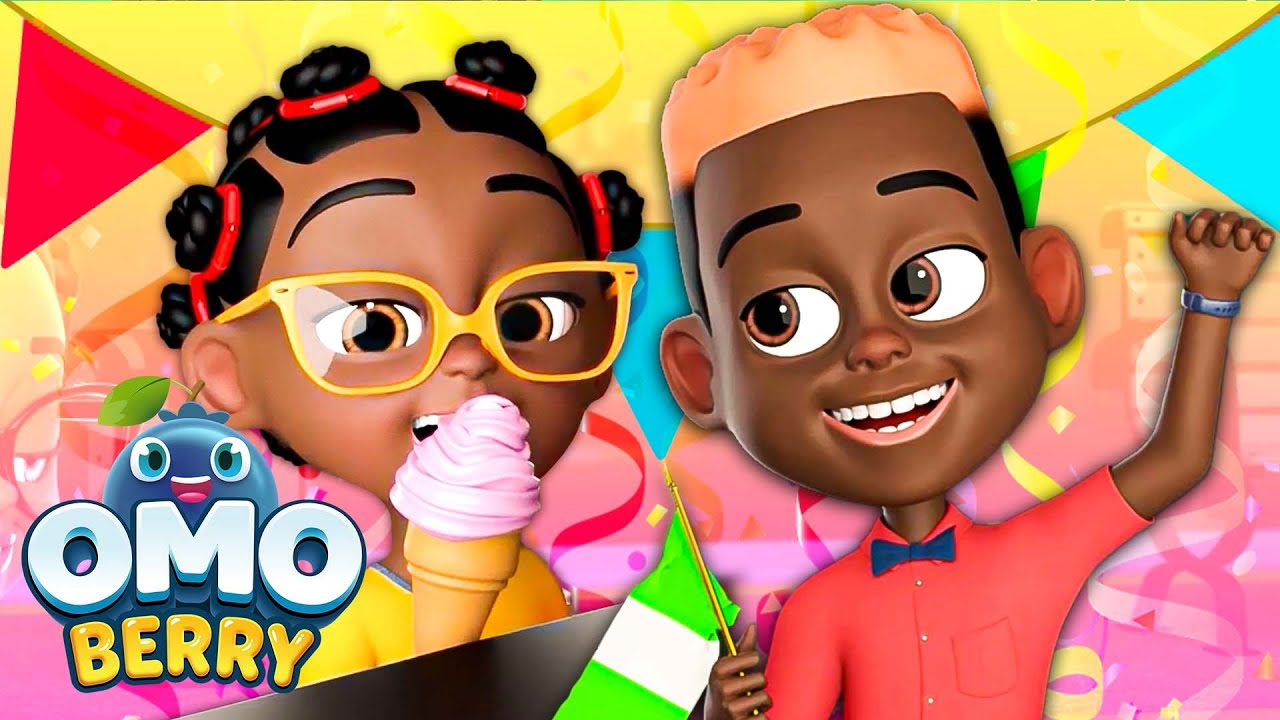 Happy Birthday Nigeria! | Fun Birthday Song for Kids | OmoBerry - YouTube
