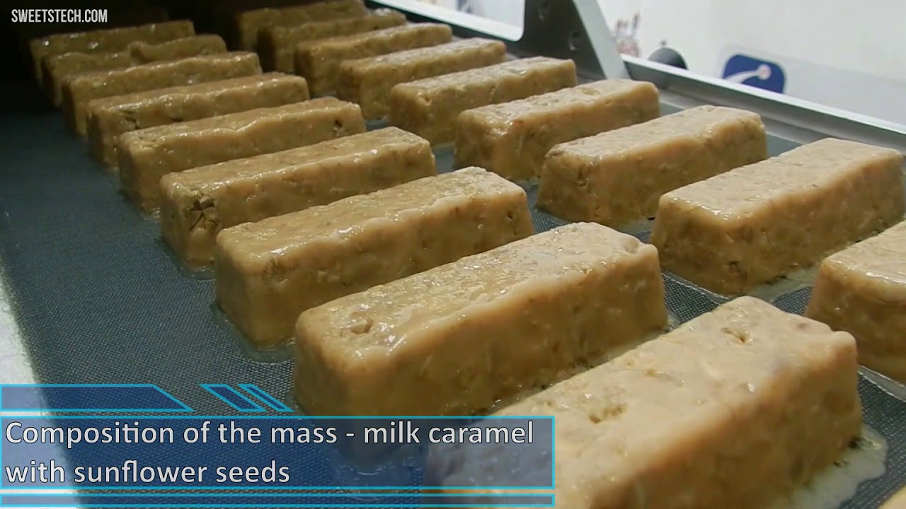 Milk caramel with sunflower seeds by RFM-200 - YouTube