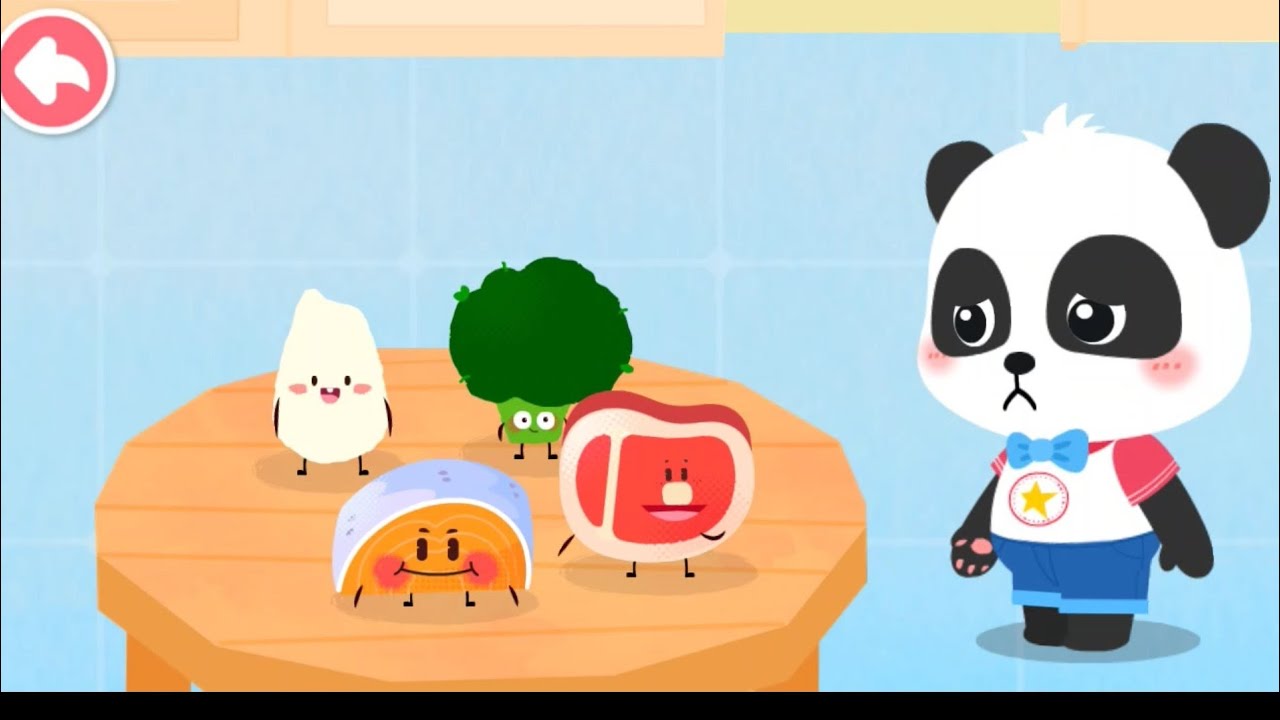 Baby Panda's Magic Kitchen - Fish Soup, Beef Dumplings, Broccoli with ...