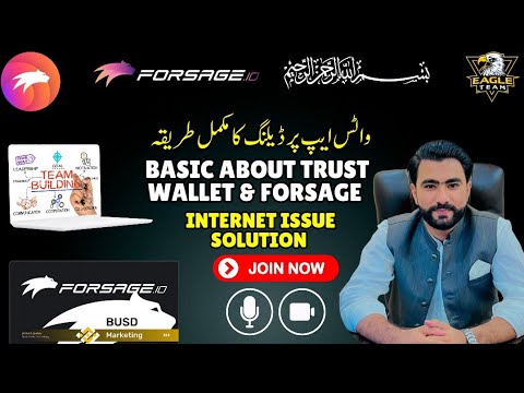 Trust Wallet Basic| Dealing in Forsage| Forsage Busd - YouTube