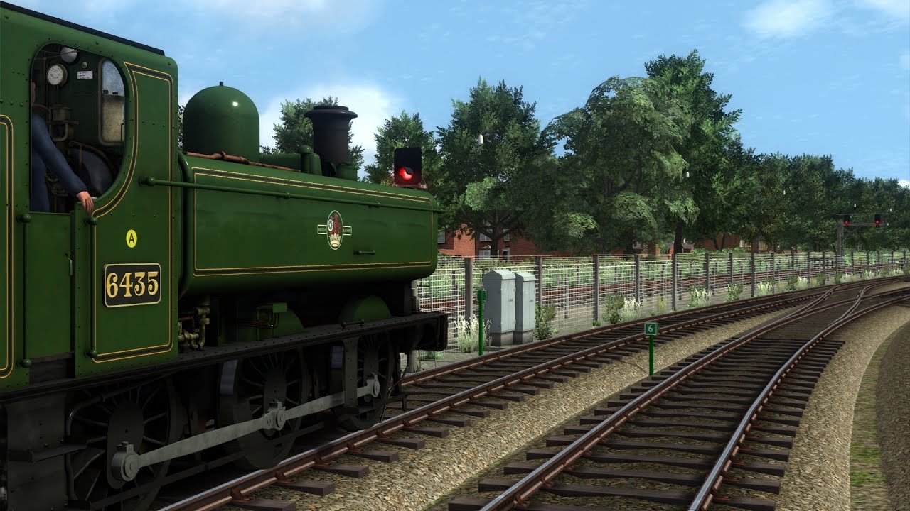 GWR 6400 '6435' rolls into Alton. - YouTube