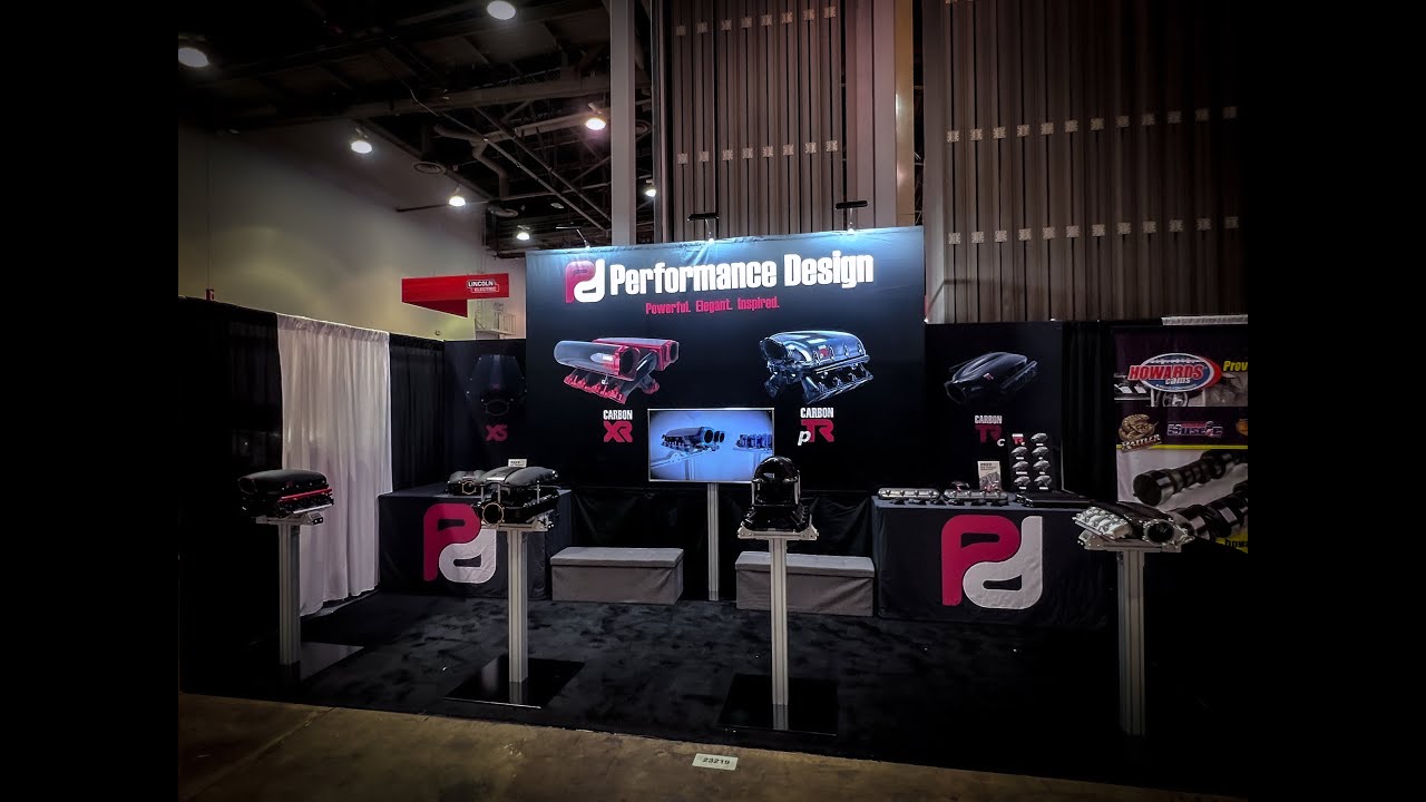 Performance Design SEMA/PRI booth video 2023 - YouTube