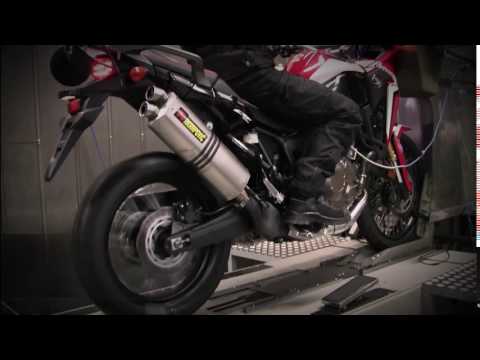 Akrapovič Slip-On System for the Honda CRF 1000L Africa Twin