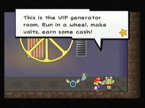 Let's Play Super Paper Mario Part 15 - Boring Rubee Grinding - YouTube