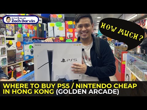 Wo man in Hongkong günstig eine PS5 / Nintendo Switch kaufen kann (Golden Arcade) Ich habe mir ei...