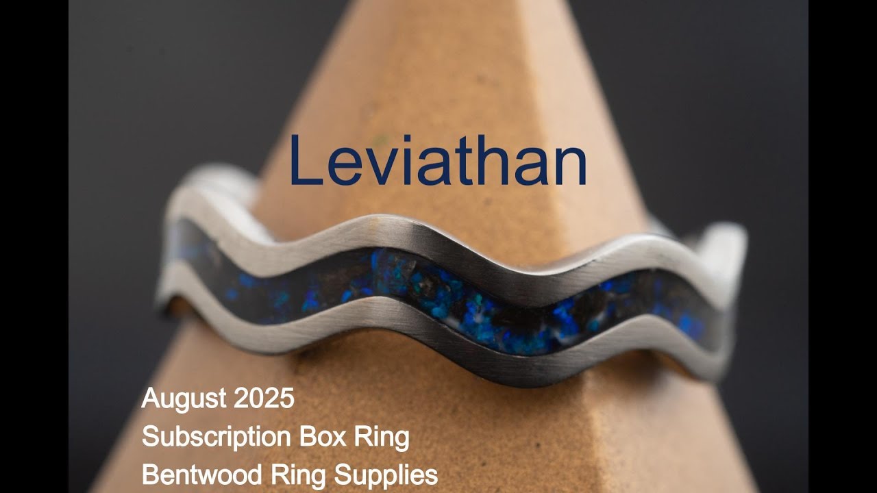 How to Make the Leviathan Ring – Megalodon Tooth + Glow Inlay Build ...