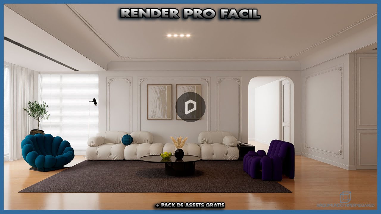 D5 RENDER 2.6 | INTERIOR PRO | GRATIS PACK DE ASSETS PRO - YouTube