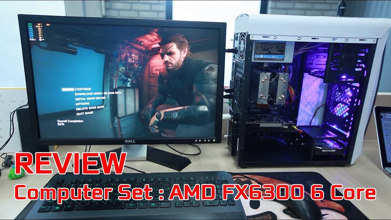 [MES] Review - Computer Set AMD FX-6300 6Core ! - I HAVE CPU - YouTube
