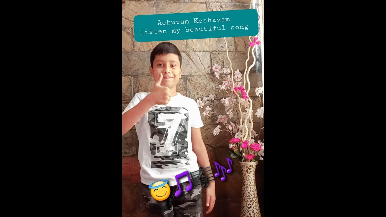 Achyutam Keshavam / by saksham sood - YouTube