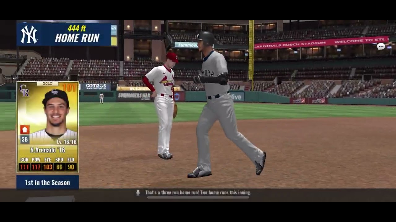 MLB 9 INNINGS 23 Gameplay Game 1 (2 actually) Regular Season (Jackie ...