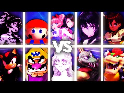 Favorite character battle royal | Fan made death battle trailer - YouTube