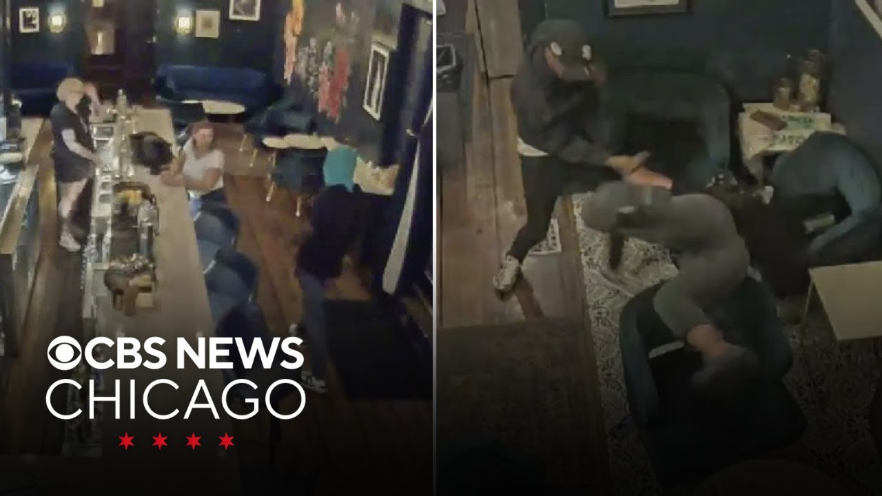 Video shows bar robbed twice in same week in River West - YouTube