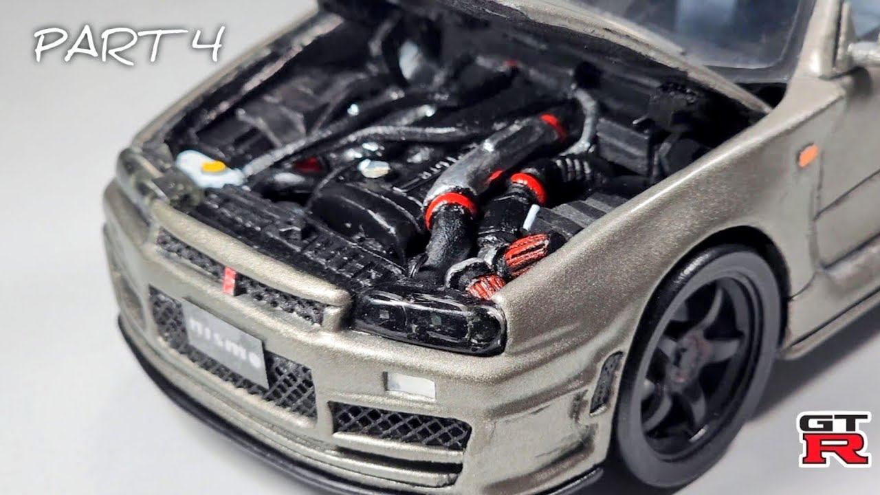 Handmade Nissan Skyline GT-R R34 | Engine | Part 4 - YouTube