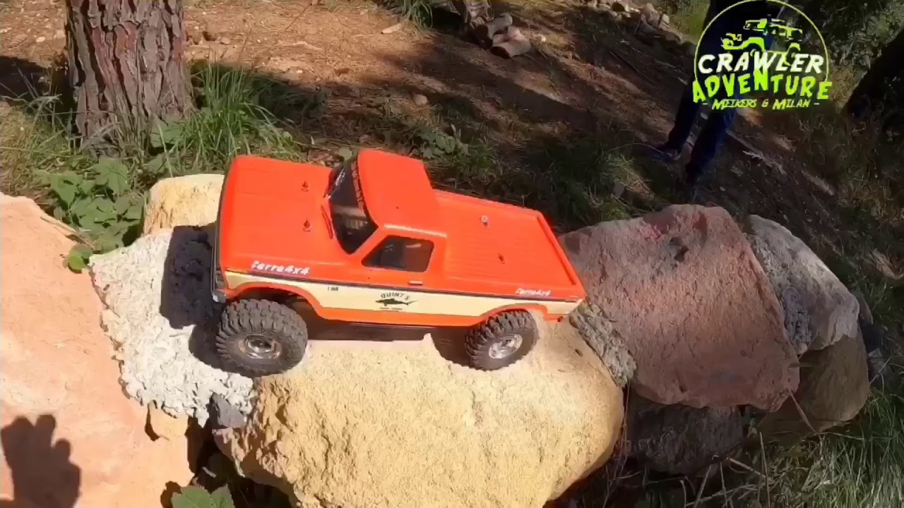 Rc carisma Ford f-150 del 76 !!!! - YouTube