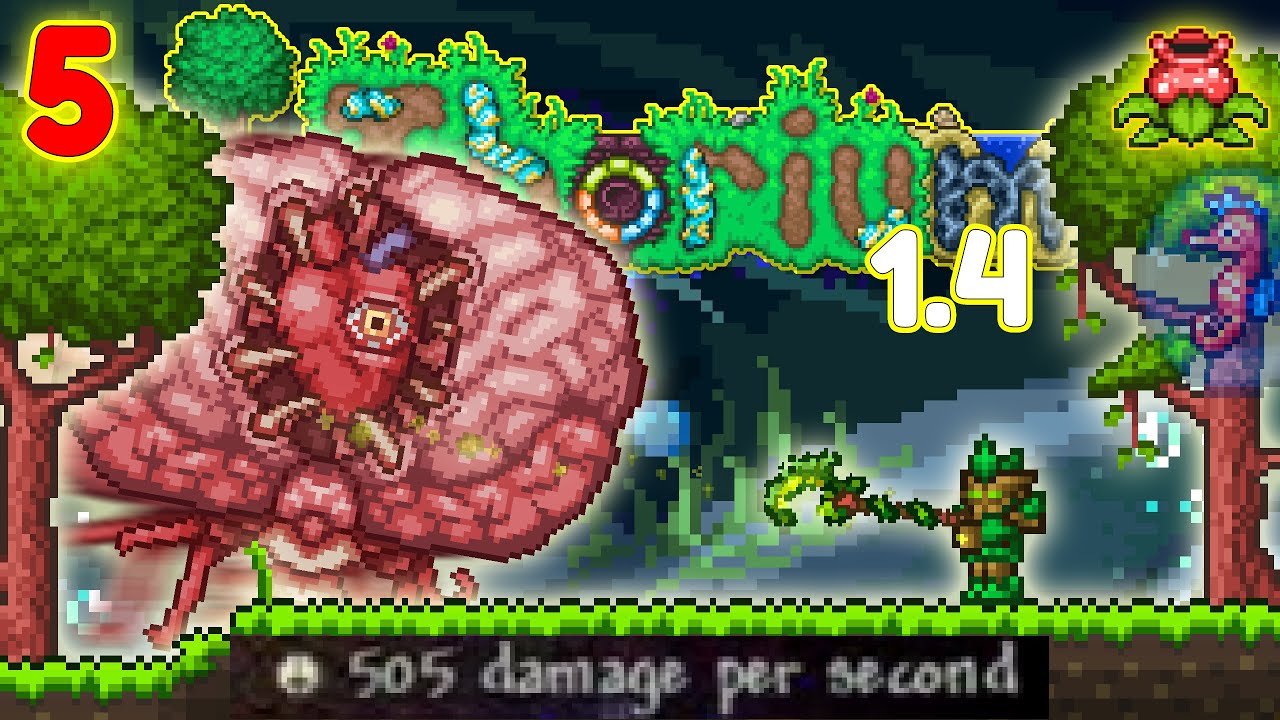 The POWER of Nature! | Terraria Thorium 1.7 #5 - YouTube