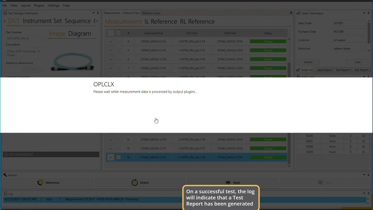 OPL-CLX | Testing from a Template - YouTube
