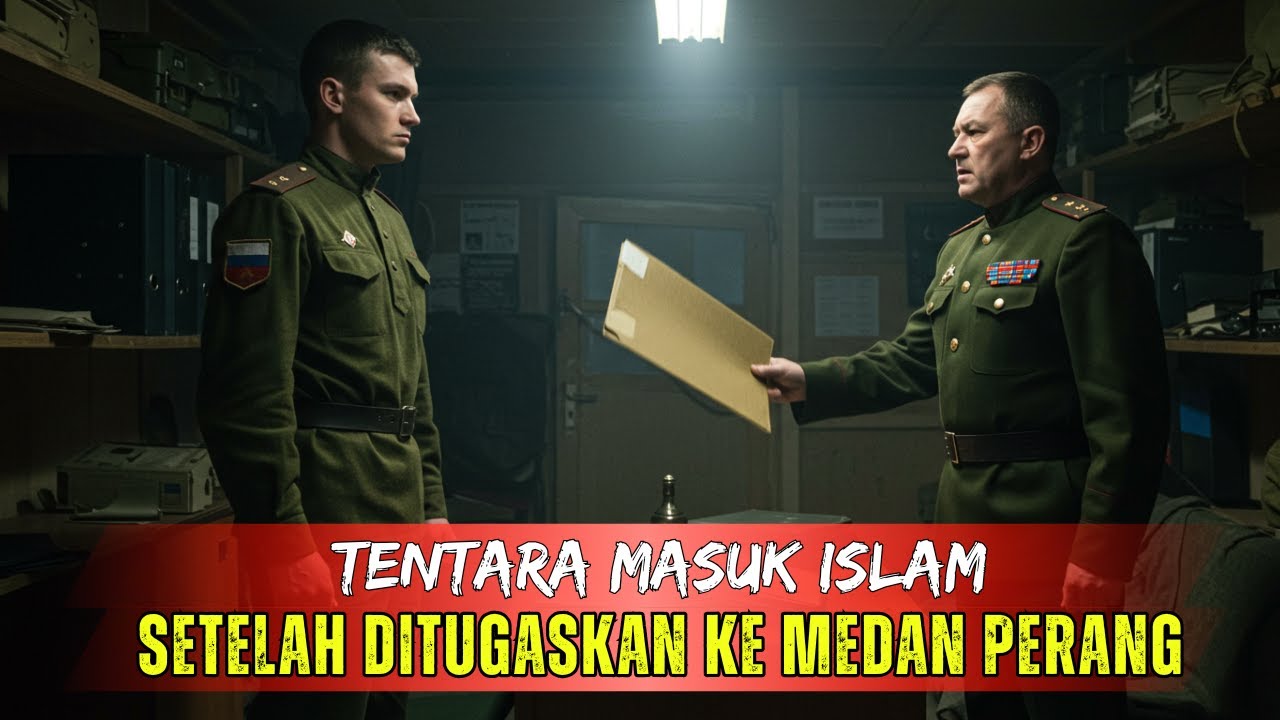 TENTARA MASUK ISLAM SETELAH DI TUGASKAN KE TIMUR TENGAH - YouTube
