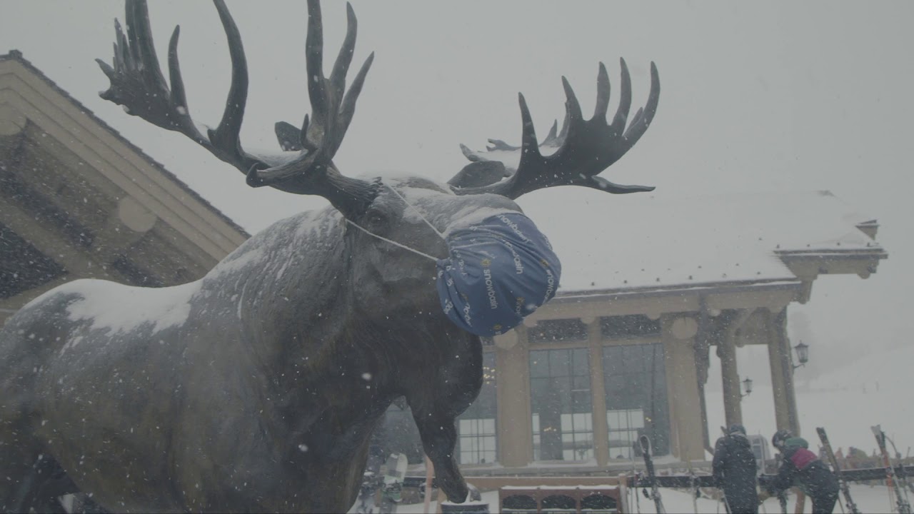 Mask Up on Utah's Slopes - YouTube
