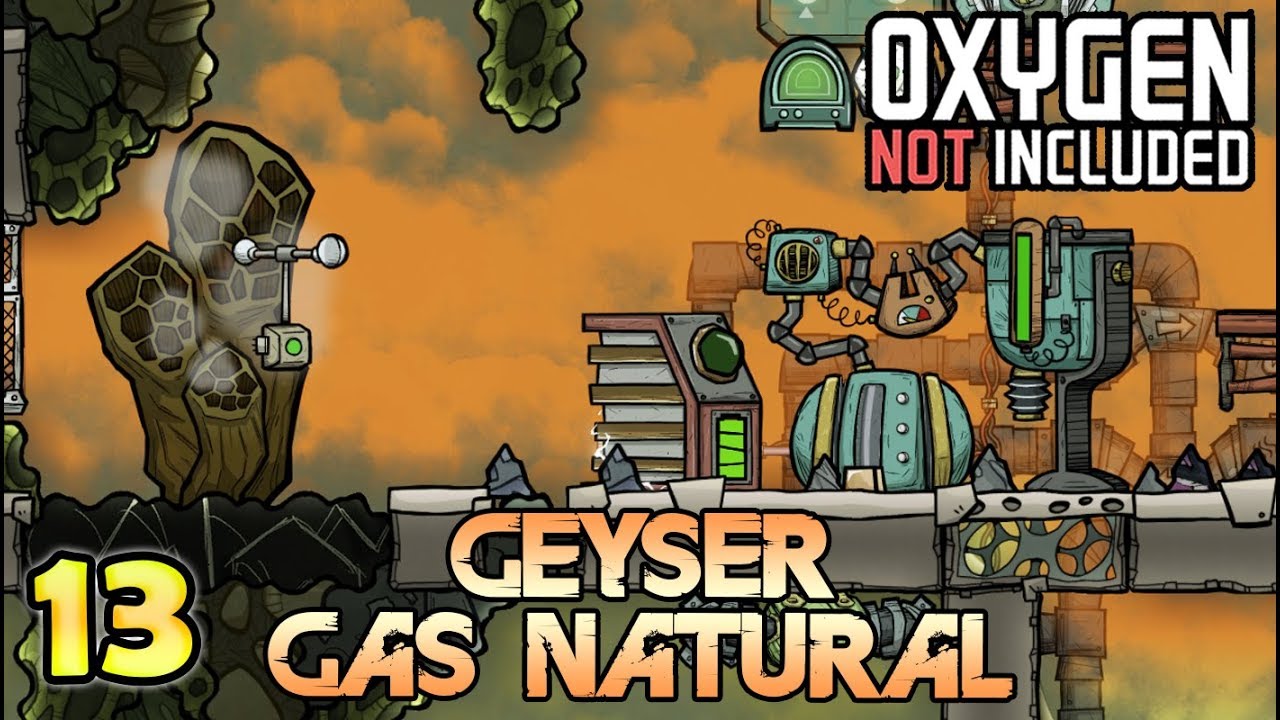 Geyser de Gas Natural | Oxygen Not Included #13📝 TUTORIAL 📝 Gameplay ...