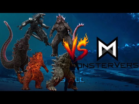 Ultimate Godzilla Army vs MonsterVerse | Shin, Mecha, Thermo, Earth & Evolved Godzilla 
