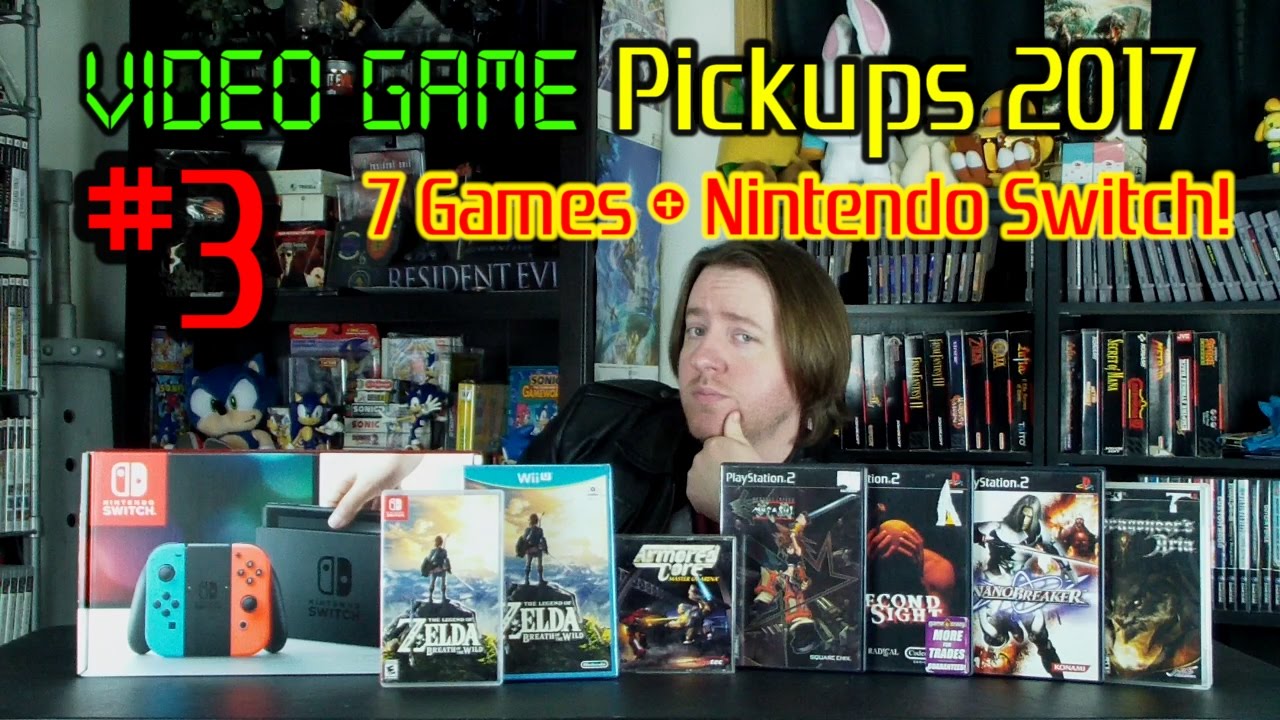 Game Pickups 2017 #3 - Nintendo Switch & MORE! - YouTube