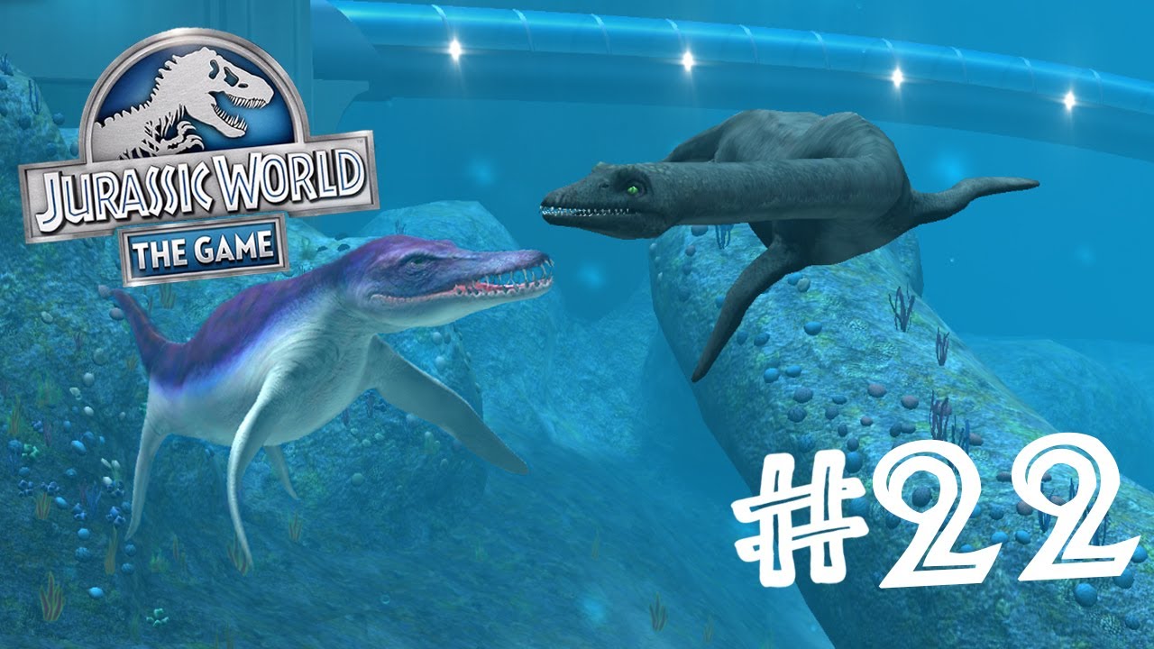 LIOPLEURODON AND PLESIOSAURUS!! - Jurassic World: The Game | Ep22 - YouTube