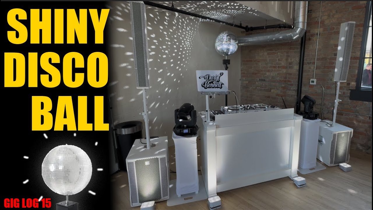 NEW BATTERY MOVERS | SHINY DISCO BALL | NEW CEREMONY RIG - DJ GIG LOG ...