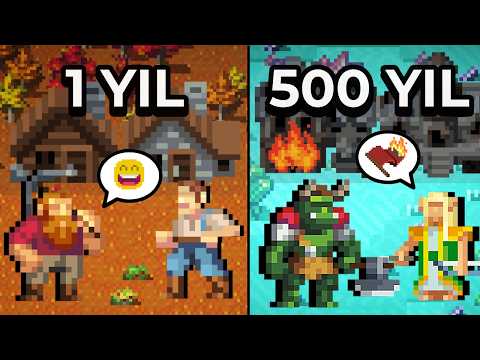 4 Irk 500 Yıl Boyunca Savaşırsa Kim Kazanır? | WorldBox