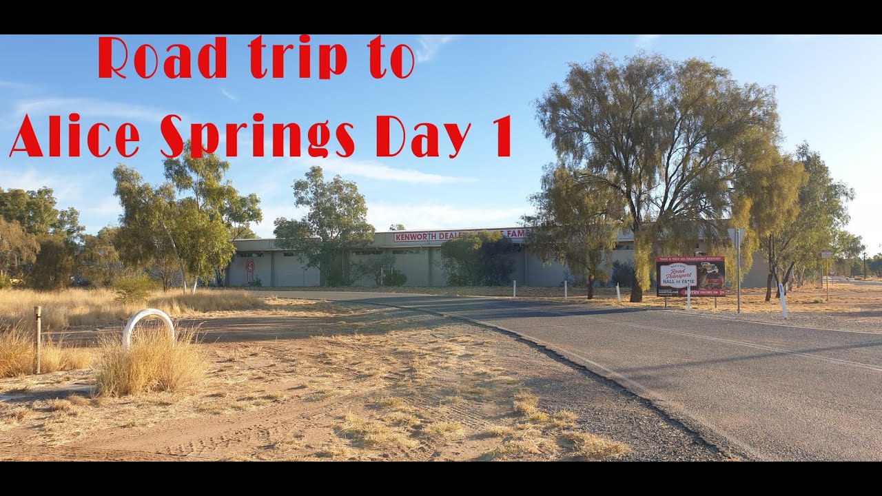 Road trip from Adelaide to Alice Springs Day 1 - YouTube