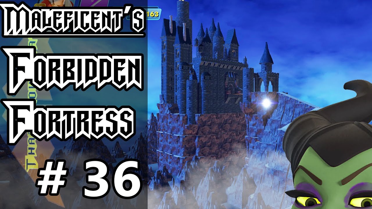 How to Build Maleficent's Castle "The Forbidden Fortress" Part 36 🏰A ...